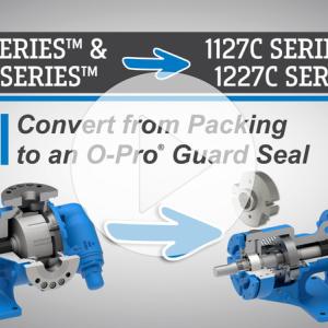 Converting a Pump from Packing to O-Pro® Guard Seal in Pumps with a U ...