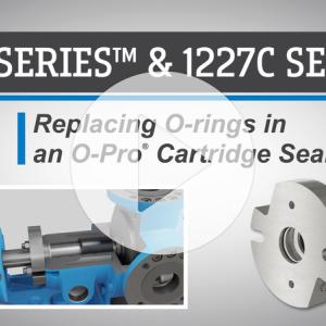 How to replace o-rings in an O-Pro® Cartridge seal